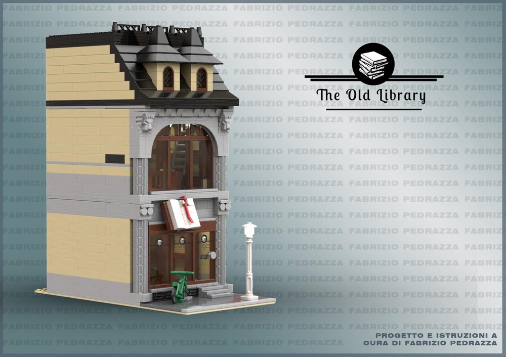 LEGO MOC-240852 The Old Library by BrickFab Creations | Rebrickable ...