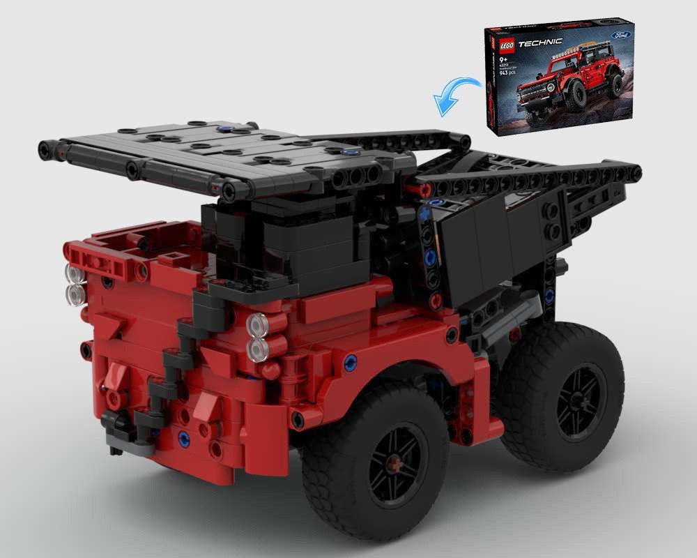 LEGO MOC Mining Dumper 42213 Alternate Build by ErikGS | Rebrickable ...