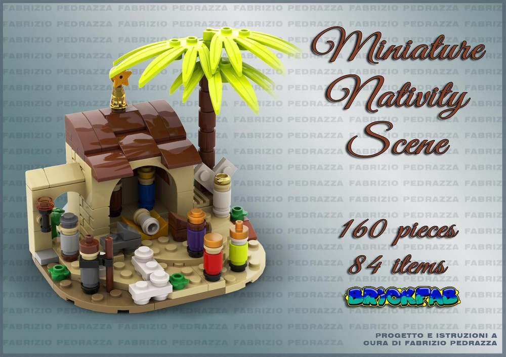 LEGO MOC-240858 Miniature Nativity Scene by BrickFab Creations ...