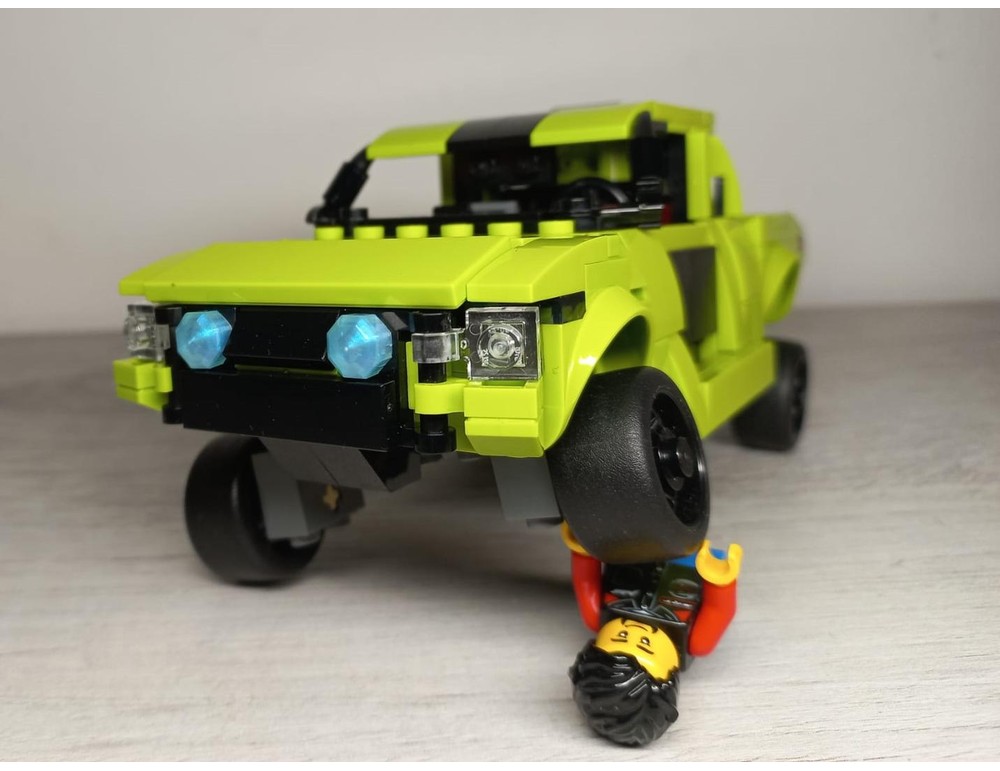 LEGO MOC-240861 77237 - (V2) Dakar Rally inspired pickup truck by ...