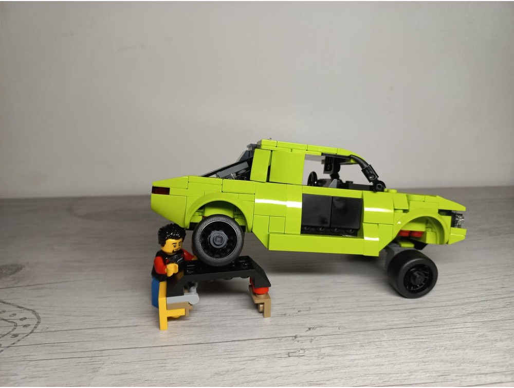 LEGO MOC 77237 - (V2) Dakar Rally inspired pickup truck (Alternate ...