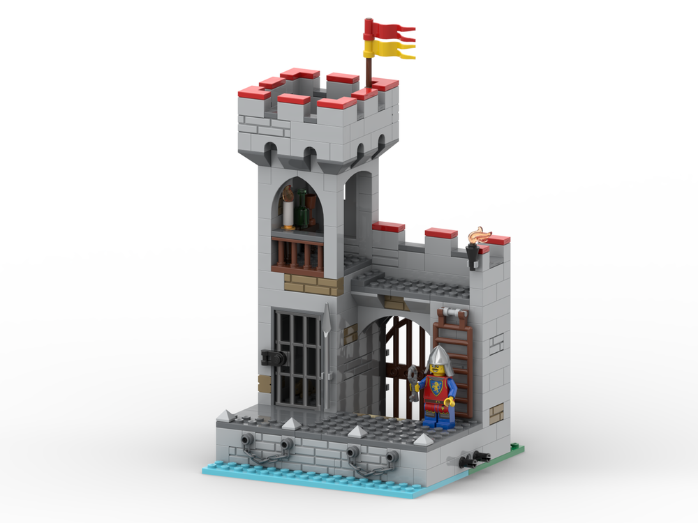LEGO MOC Seaside Market Alternate Gate Module by Kunu1990 | Rebrickable ...