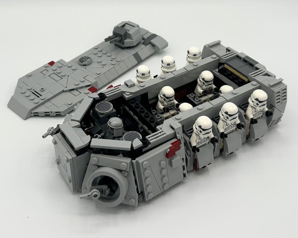 LEGO MOC K79-S80 Imperial Troop Transport (ITT) from Rebels (75375 ...