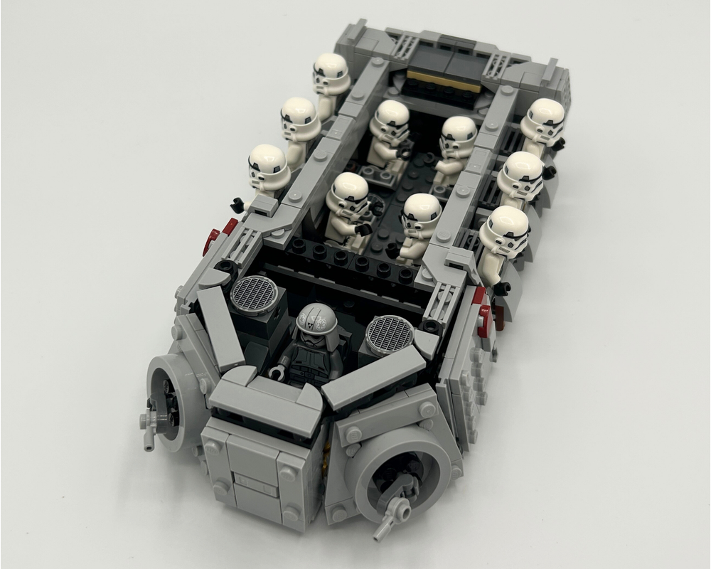 LEGO MOC K79-S80 Imperial Troop Transport (ITT) from Rebels (75375 ...