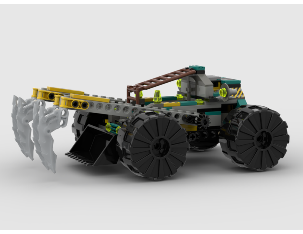 LEGO MOC-240901 Claw Digger by DavyDigger | Rebrickable - Build with LEGO