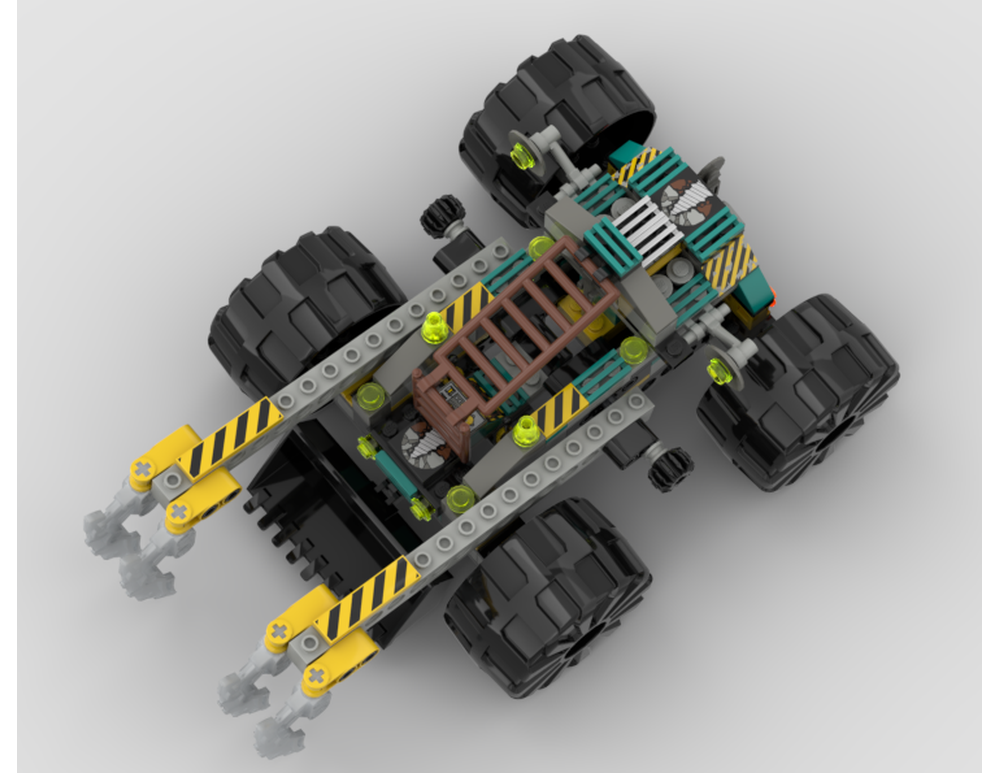 LEGO MOC-240901 Claw Digger by DavyDigger | Rebrickable - Build with LEGO