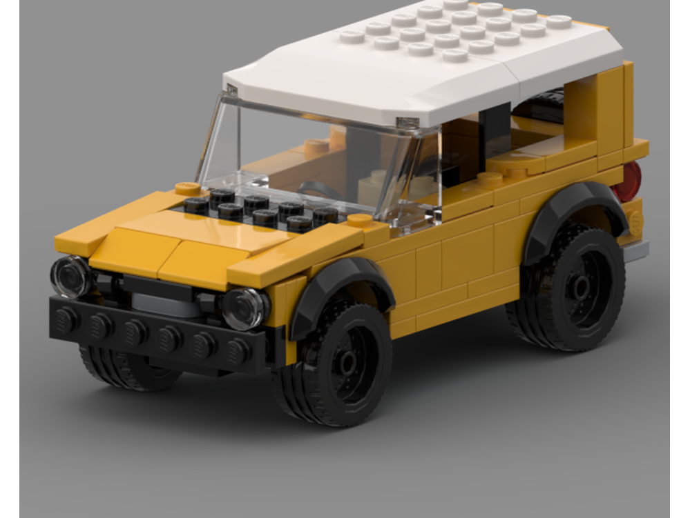 LEGO MOC-240903 Ford Bronco (modern) (40650 alt) by DRT16 | Rebrickable ...