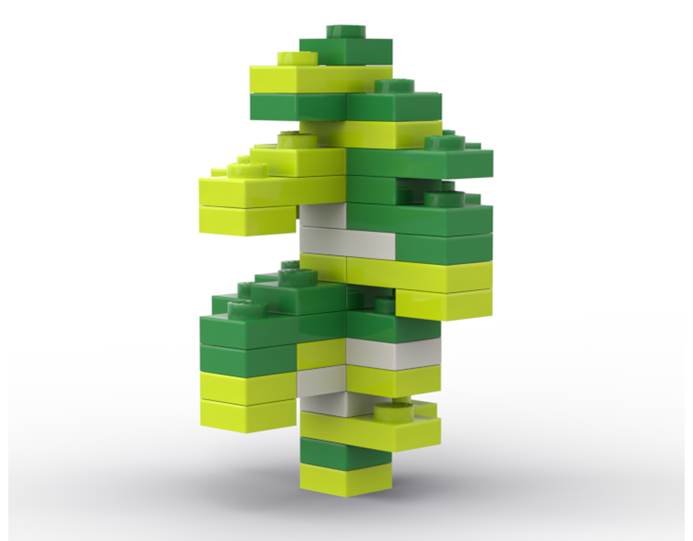 LEGO MOC Birch Sapling by aure bricks | Rebrickable - Build with LEGO