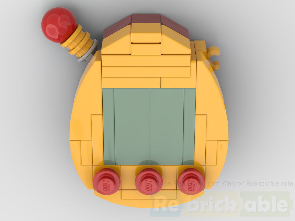 LEGO MOC Life-size Tamagotchi by toomanybees | Rebrickable - Build with ...