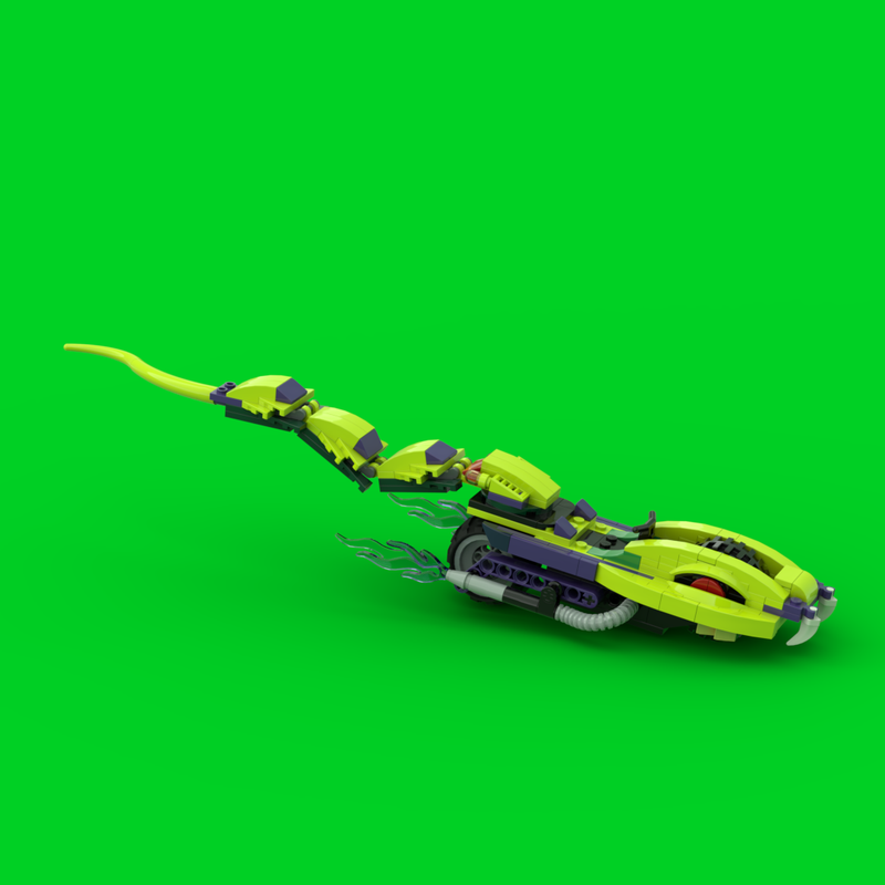 LEGO MOC-240976 Ninjago | Byte Cycle by Carolloideas | Rebrickable ...