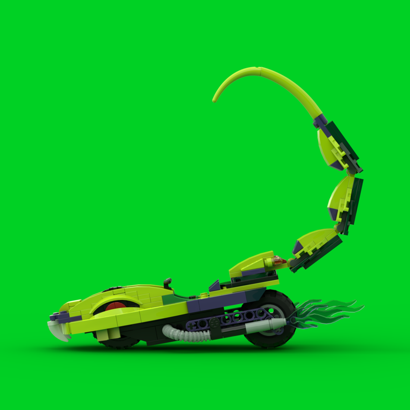 LEGO MOC-240976 Ninjago | Byte Cycle by Carolloideas | Rebrickable ...