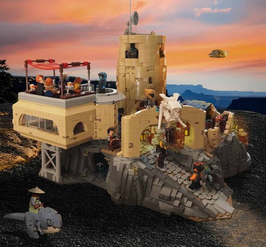 LEGO MOC-240978 Outer Rim Outpost by BaufmanBricks | Rebrickable ...