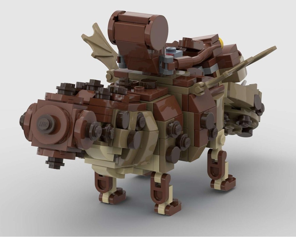 LEGO MOC Lego How to Train Your Dragon: Meatlug by ...