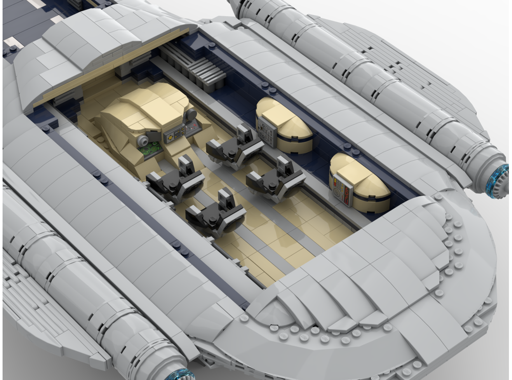 LEGO MOC Royal Starship – (My First Starship Project) by bombobricks ...