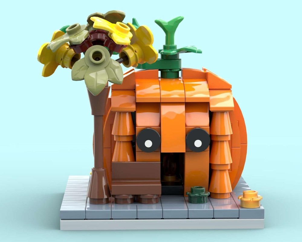 LEGO MOC-241023 little pumpkin house by Frambozia | Rebrickable - Build ...