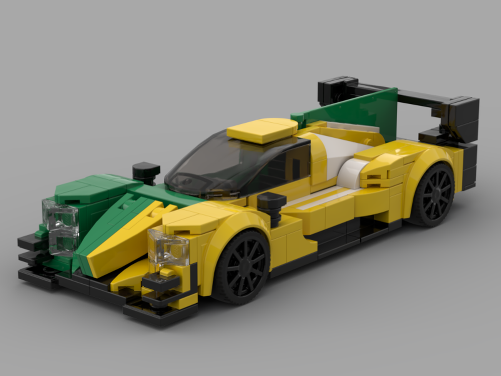 LEGO MOC-241027 Oreca 07 LMP2 (Inter Europol livery) by Teddie Bear ...