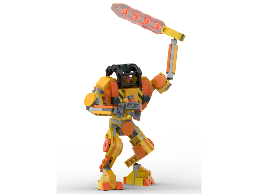 LEGO MOC Mining Mech by graeymaelkyn | Rebrickable - Build with LEGO