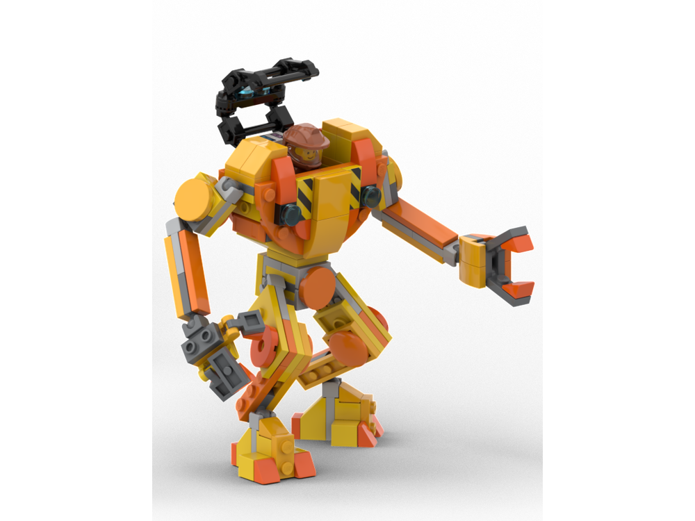 LEGO MOC Mining Mech by graeymaelkyn | Rebrickable - Build with LEGO