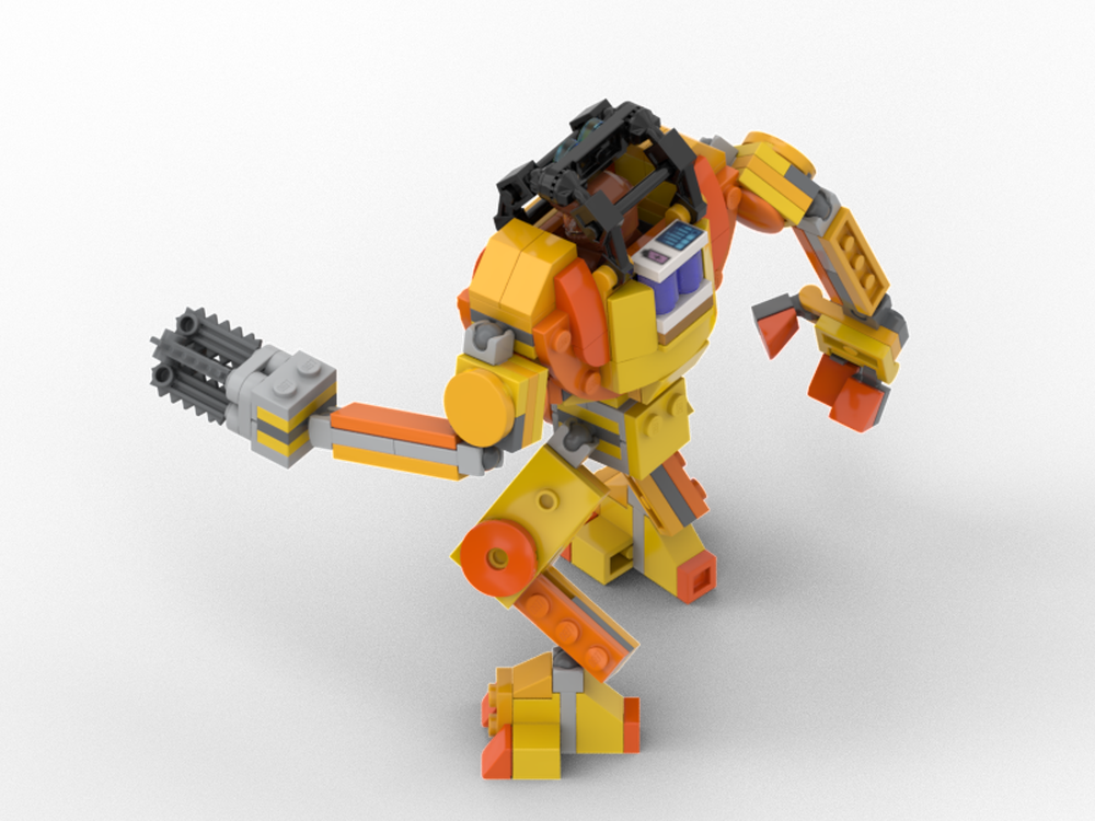 LEGO MOC Mining Mech by graeymaelkyn | Rebrickable - Build with LEGO