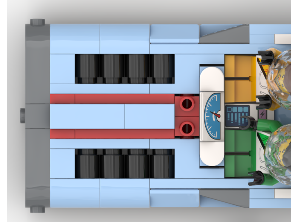 LEGO MOC Moon Car mod by Ptchnk | Rebrickable - Build with LEGO