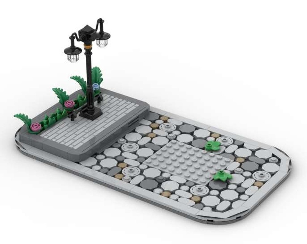 LEGO MOC Kiosk base by secondmessybrick | Rebrickable - Build with LEGO