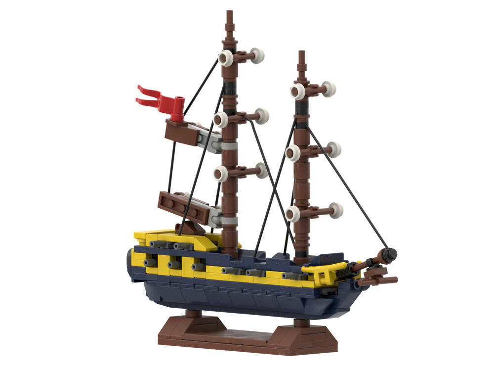 LEGO MOC HMS Interceptor – Fabric Sails Edition by Sparrow11 ...