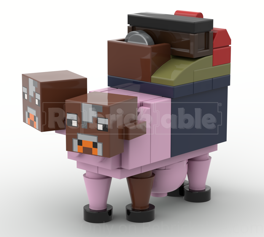 LEGO MOC-241086 Fallout Brahmin by bricktingsmon | Rebrickable - Build ...