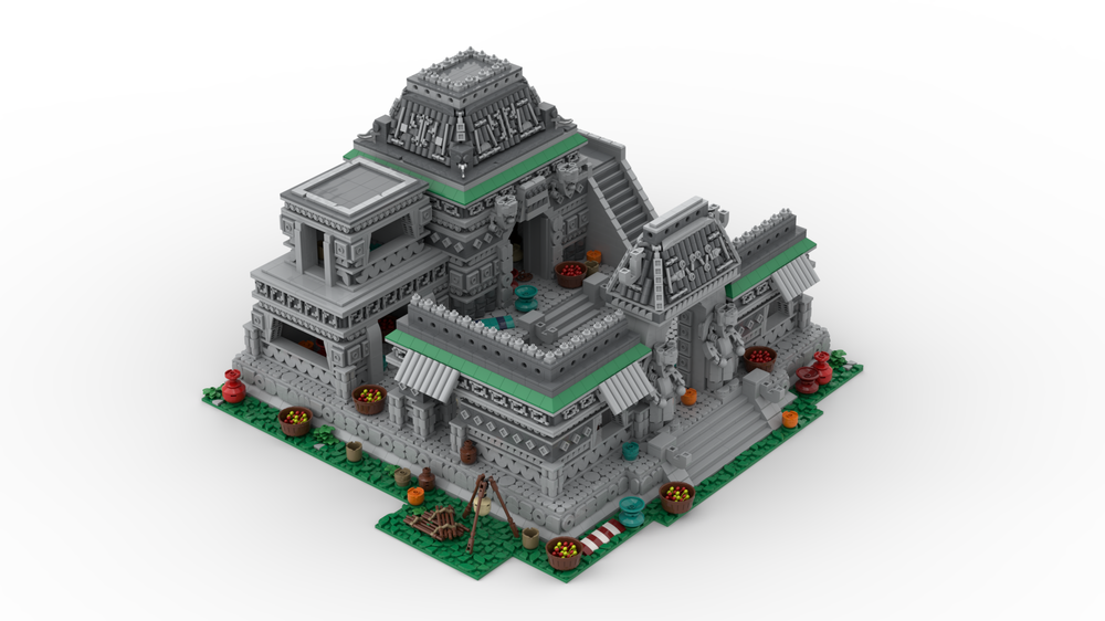 LEGO MOC-241087 Age of Empires - Market (Native American) by magurean ...