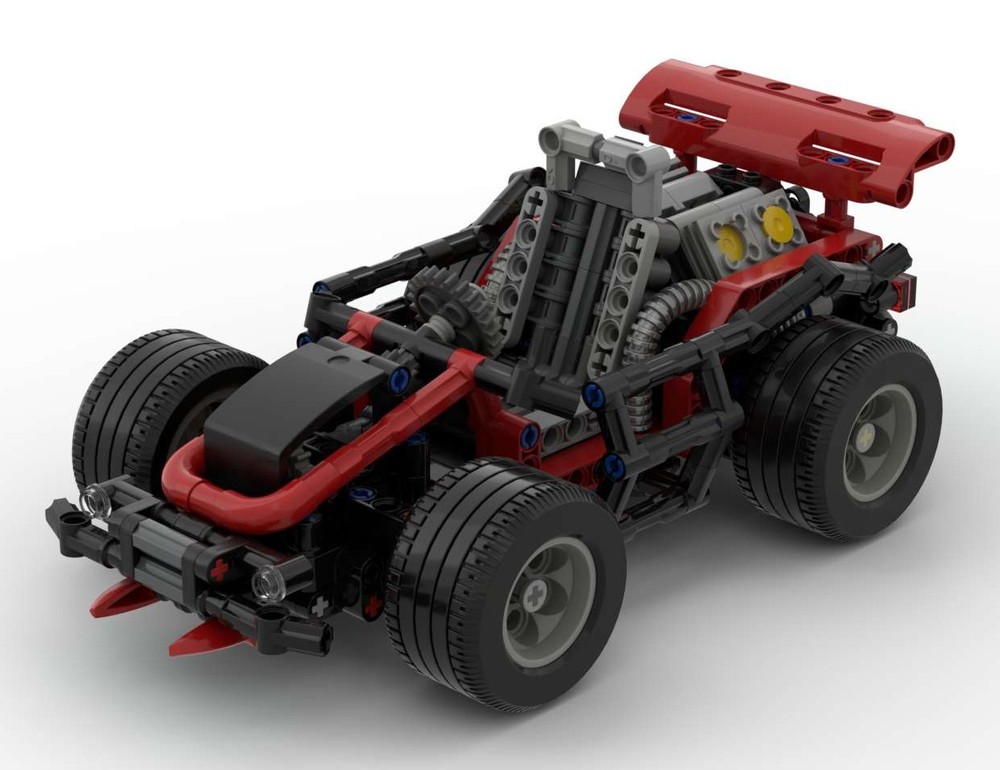 LEGO MOC Technic Go Kart by MartinLegoMuc | Rebrickable - Build with LEGO