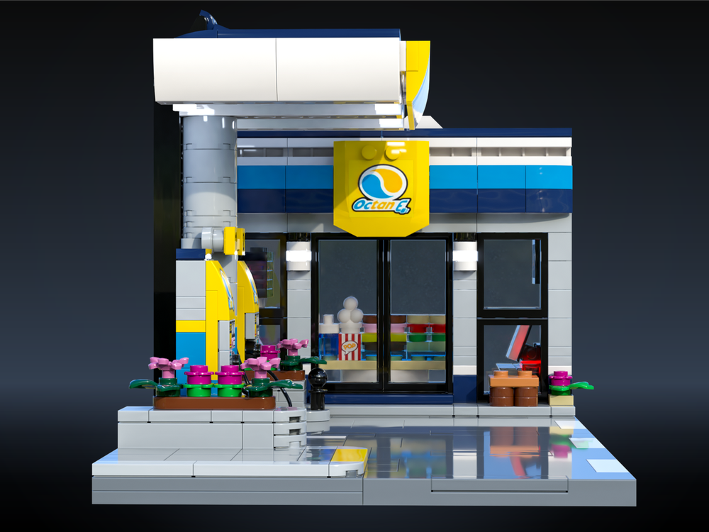 LEGO MOC Lego City Revamp Station by brickingfromhome | Rebrickable ...