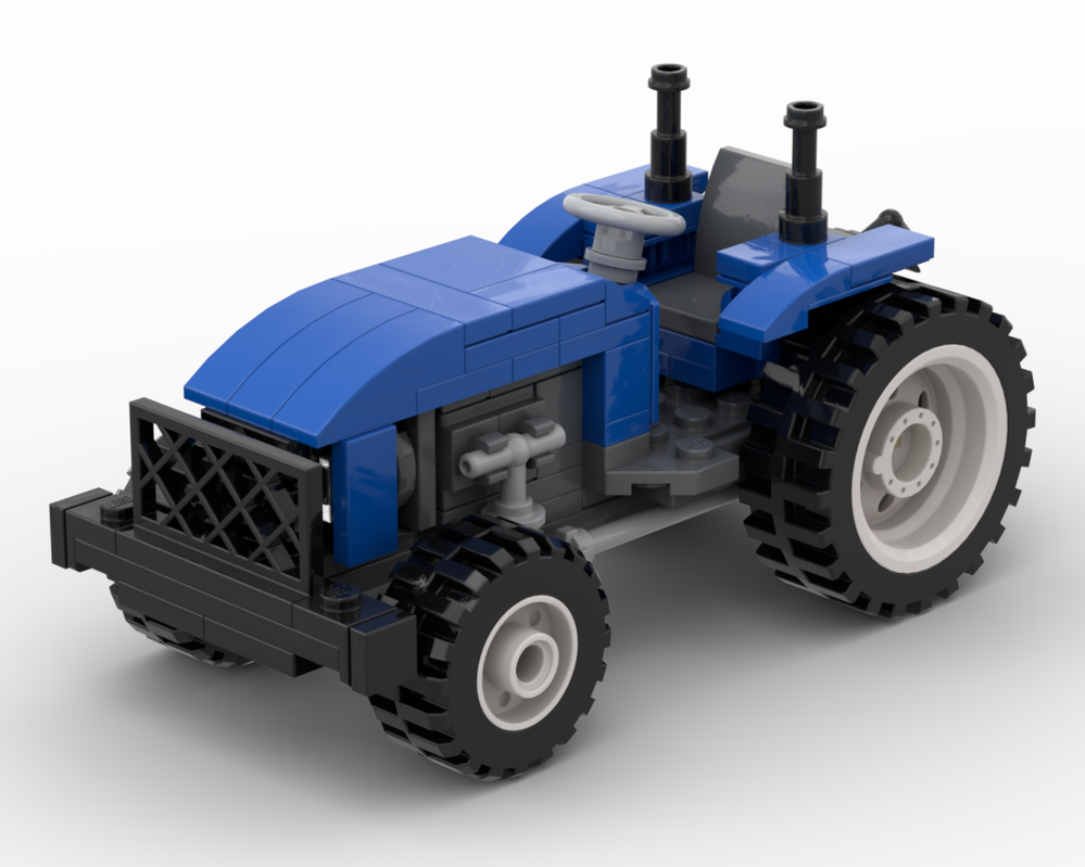 LEGO MOC small tractor by fraserp | Rebrickable - Build with LEGO