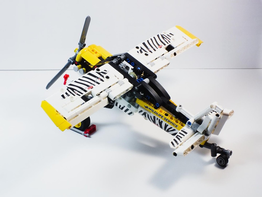 LEGO MOC Improved Bush Plane by Rorker | Rebrickable - Build with LEGO