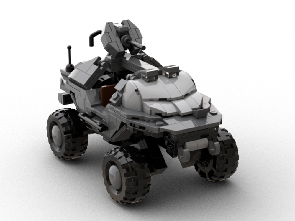 LEGO MOC Halo Ce Warthog by KevinBuildsLego | Rebrickable - Build with LEGO