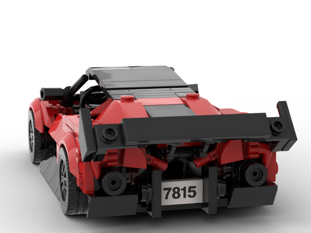 LEGO MOC Red Valarra Corvette Body Kit by Brickcarmocpalace ...