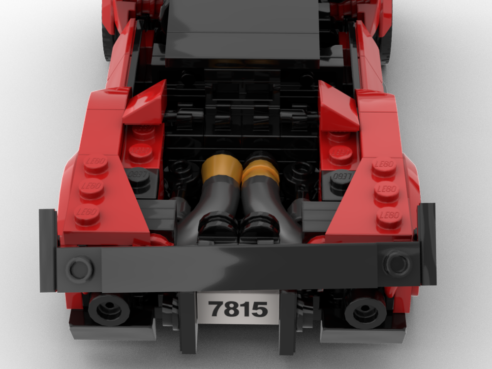 LEGO MOC Red Valarra Corvette Body Kit by Brickcarmocpalace ...