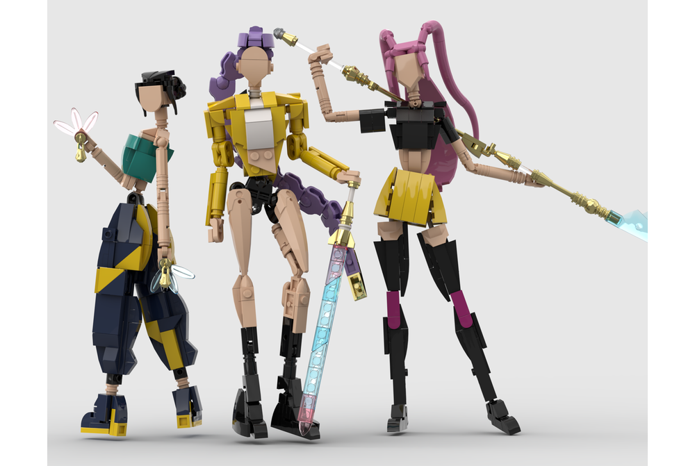 LEGO MOC-241141 KPop Demon Hunters – HUNTR/X ! 🌟 by Earthwalker ...