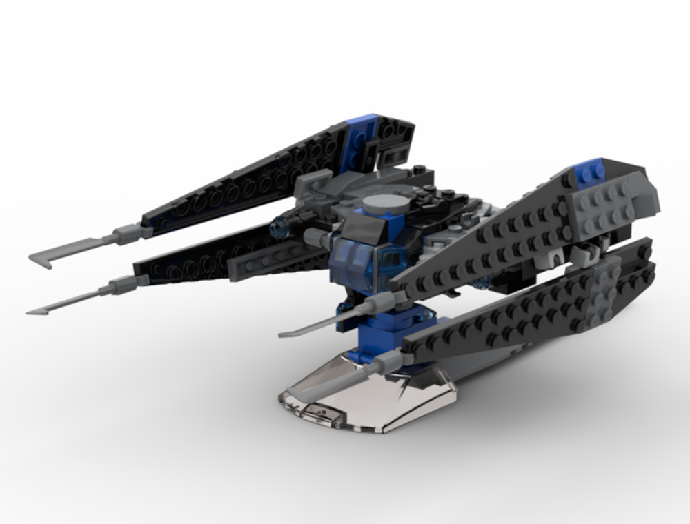 LEGO MOC-241143 TIE Silencer by MandoBrix | Rebrickable - Build with LEGO