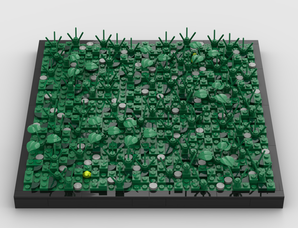 LEGO MOC Nature display by GREG0RI000 | Rebrickable - Build with LEGO