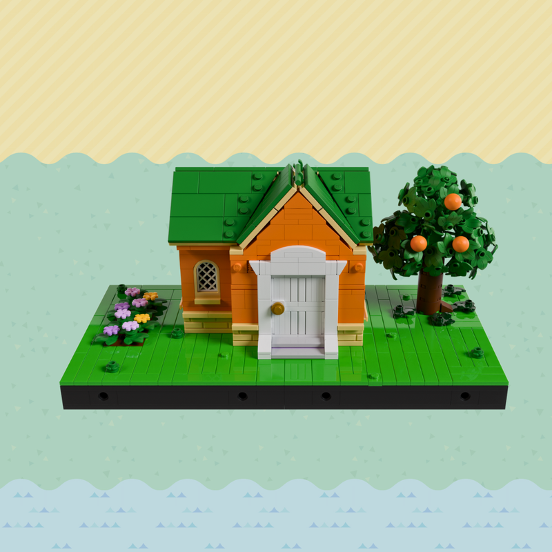 LEGO MOC Tangy's House (Modular) by KraftyKoopa | Rebrickable - Build ...