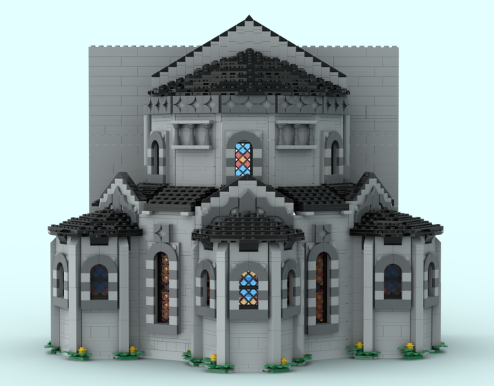 LEGO MOC-241155 Church Chevet by Castle_Builder | Rebrickable - Build ...