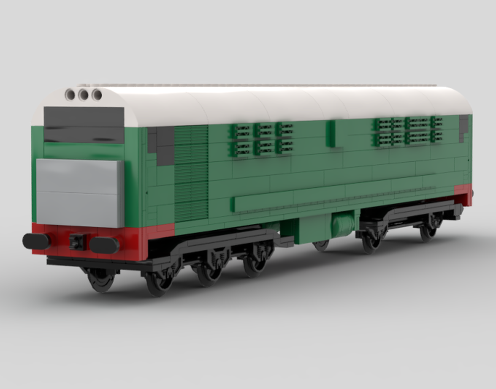 LEGO MOC BoCo The Big Green Diesel by WyattBuildsDecently | Rebrickable ...