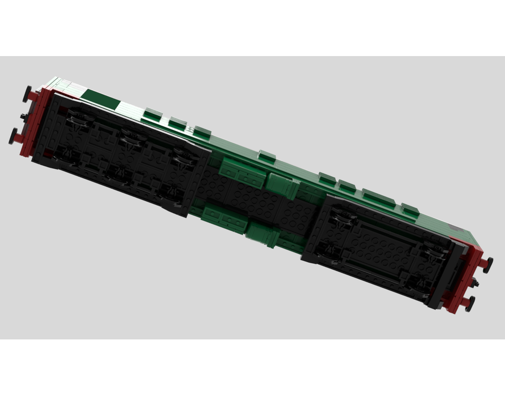 LEGO MOC-241159 BoCo The Big Green Diesel by Lego Island of Sodor ...