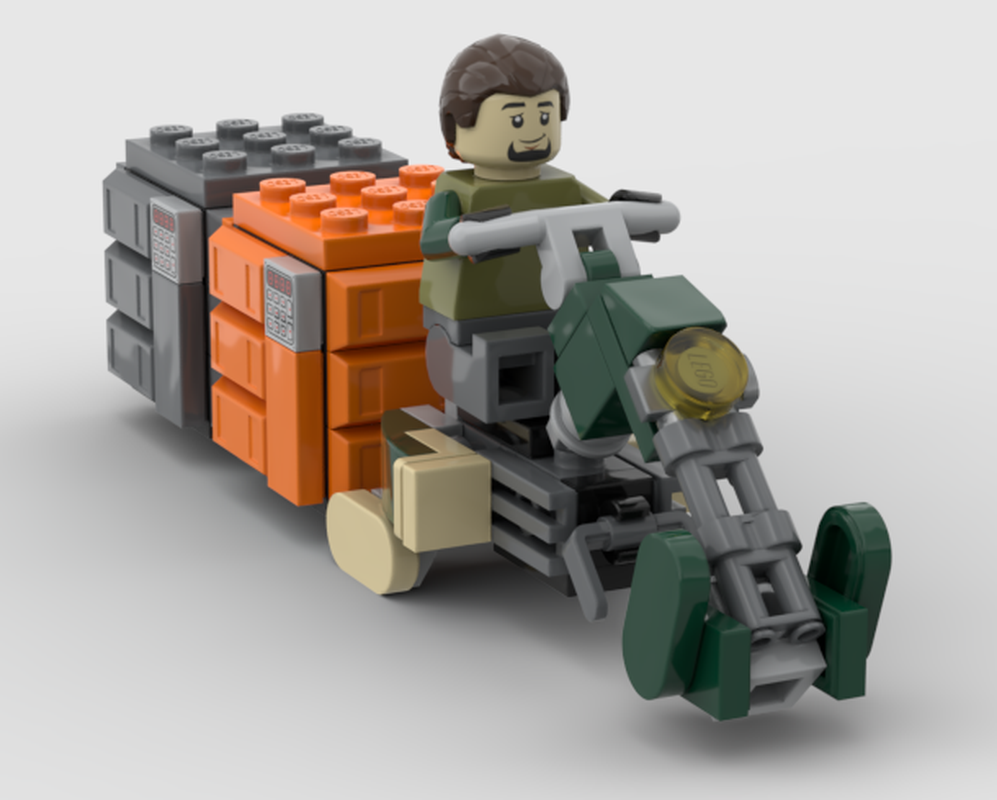 LEGO MOC Kanan's Speeder Bike by A_nice_guy | Rebrickable - Build with LEGO