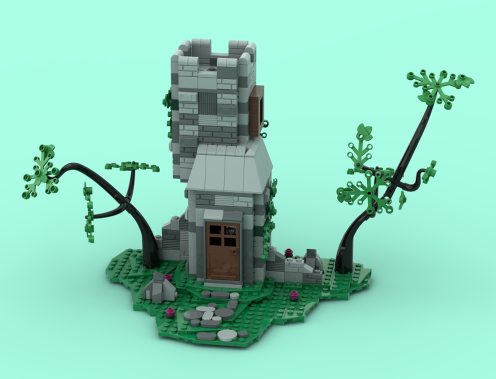 LEGO MOC-241182 Forestmen tower by Rebel-bricks | Rebrickable - Build ...