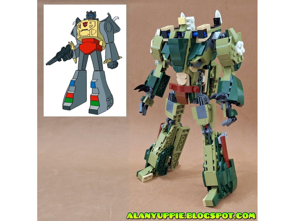 LEGO MOC-241193 Dinobot Grimlock / Transformer Dinosaur T.Rex using set ...