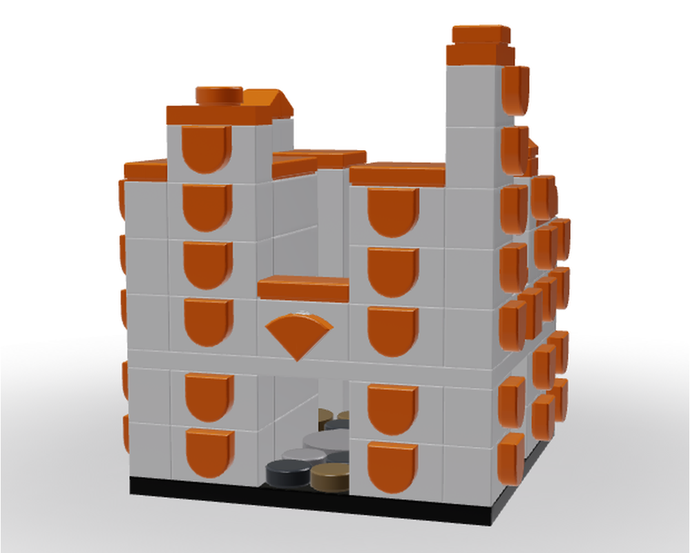 LEGO MOC-241201 Coral Citadel by T3RABYTE | Rebrickable - Build with LEGO