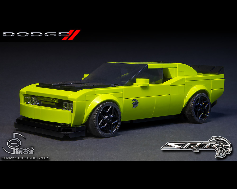 LEGO MOC-241204 Dodge Hellcat Upgrade by echo5Bricks | Rebrickable ...