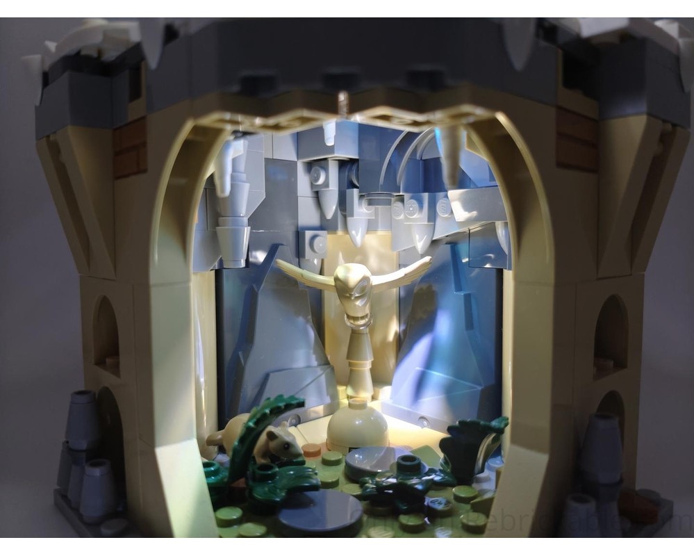 LEGO MOC-241205 Shrine in the Ice by mocni | Rebrickable - Build with LEGO