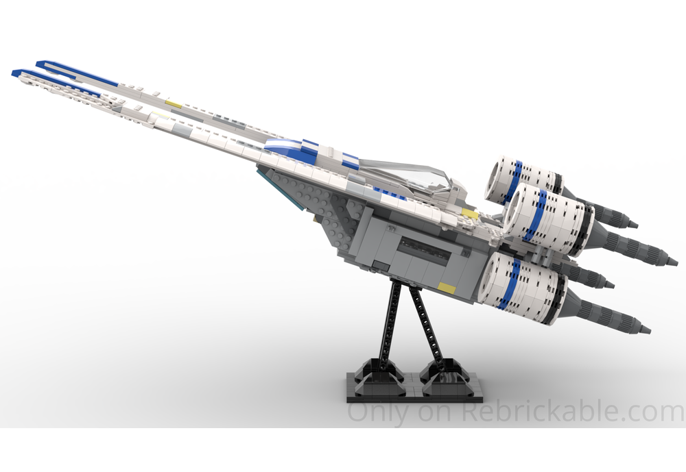 LEGO MOC-241211 Custom Rebel U Wing V1 by BrickBatallion | Rebrickable ...