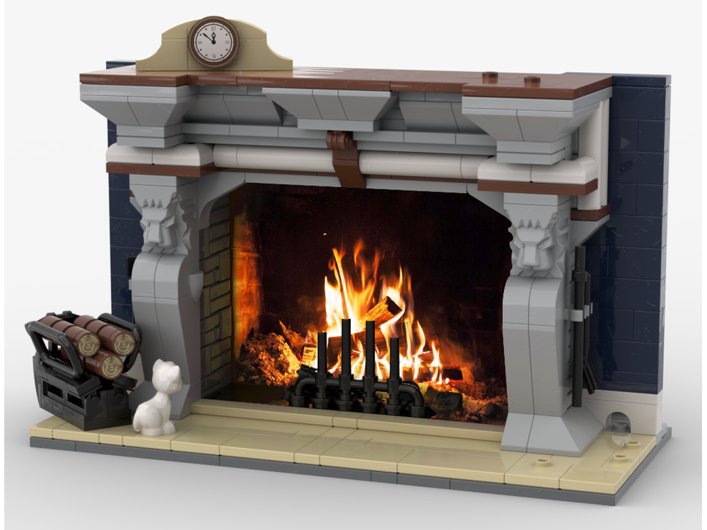 LEGO MOC-241226 Fireplace Smartphone Holder by DesertViper ...